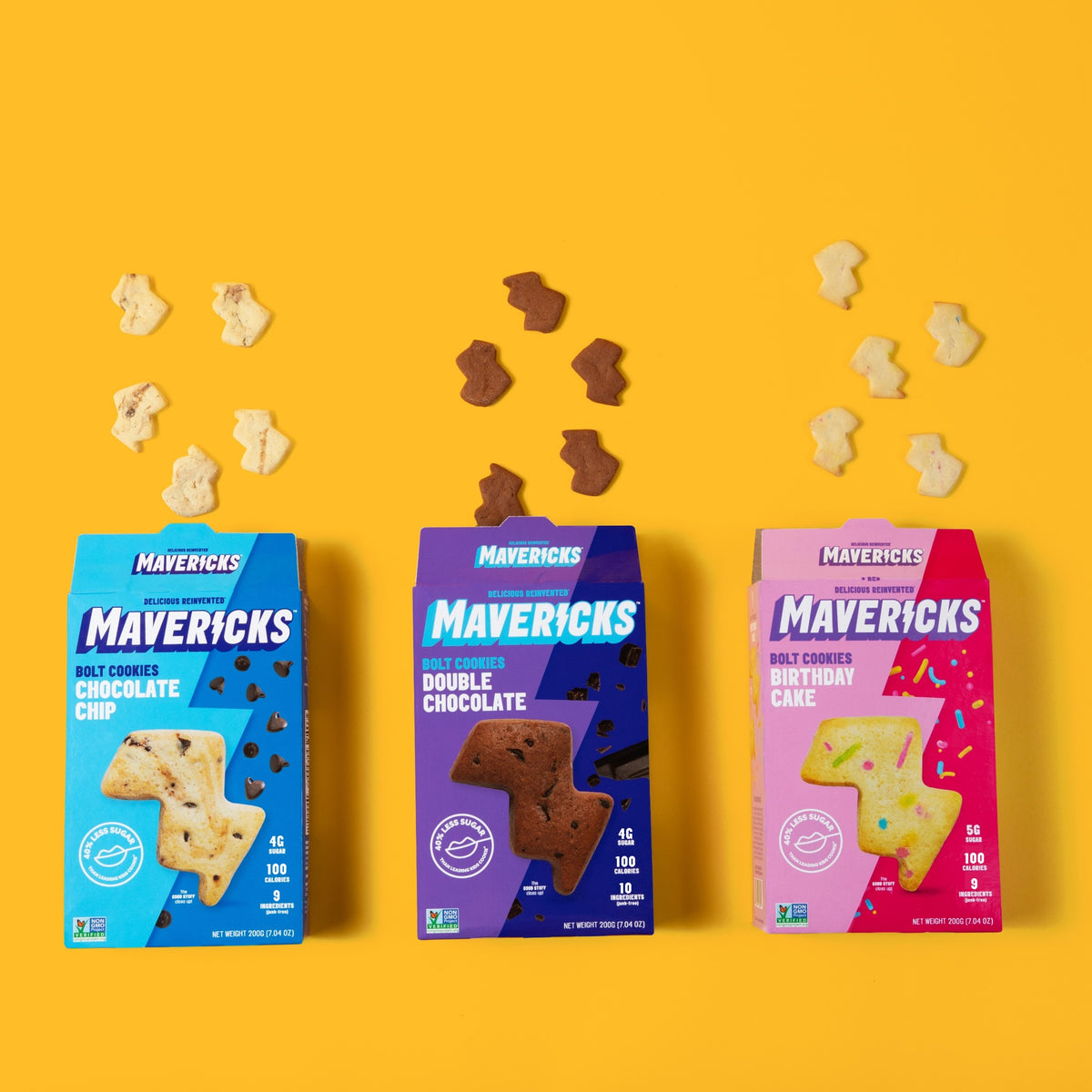 Mavericks Snacks - Bolt Cookies Variety Pack